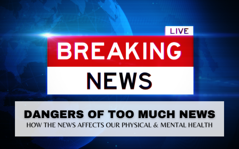 TOO MUCH NEWS IS BAD FOR YOUR MENTAL HEALTH! - Jo Banks