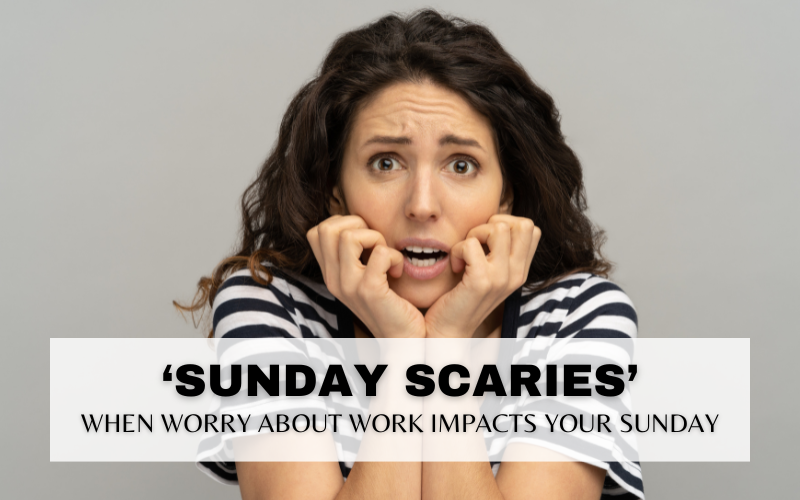 DO YOU SUFFER FROM SUNDAY SCARIES? - Jo Banks